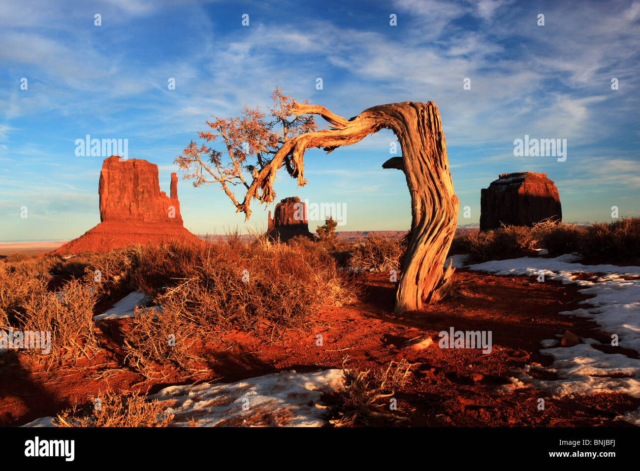 Mitten buttes and merricks butte hi-res stock photography and images ...