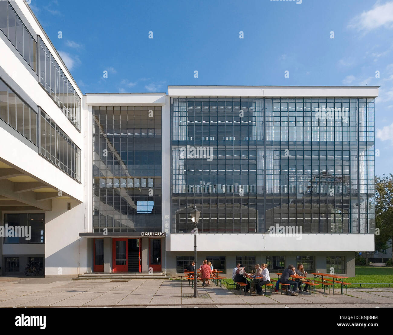 Germany Saxony-Anhalt Dessau UNESCO world cultural heritage Bauhaus ...
