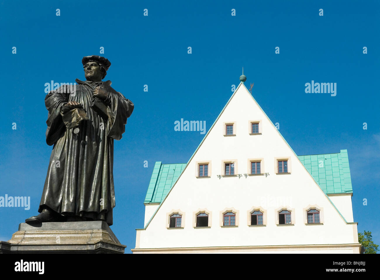 Germany Saxony-Anhalt Lutherstadt Eisleben UNESCO world cultural ...