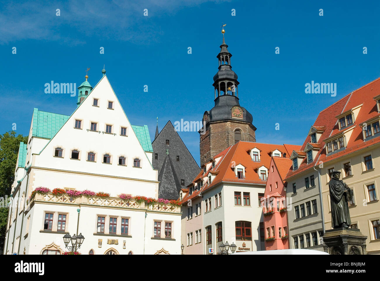 Germany Saxony-Anhalt Lutherstadt Eisleben UNESCO world cultural ...