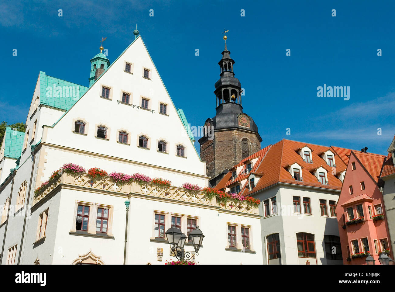 Germany Saxony-Anhalt Lutherstadt Eisleben UNESCO world cultural ...