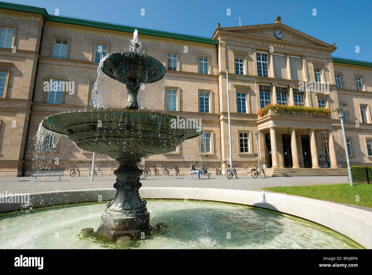 Germany Baden-Wurttemberg Tübingen university main building study ...