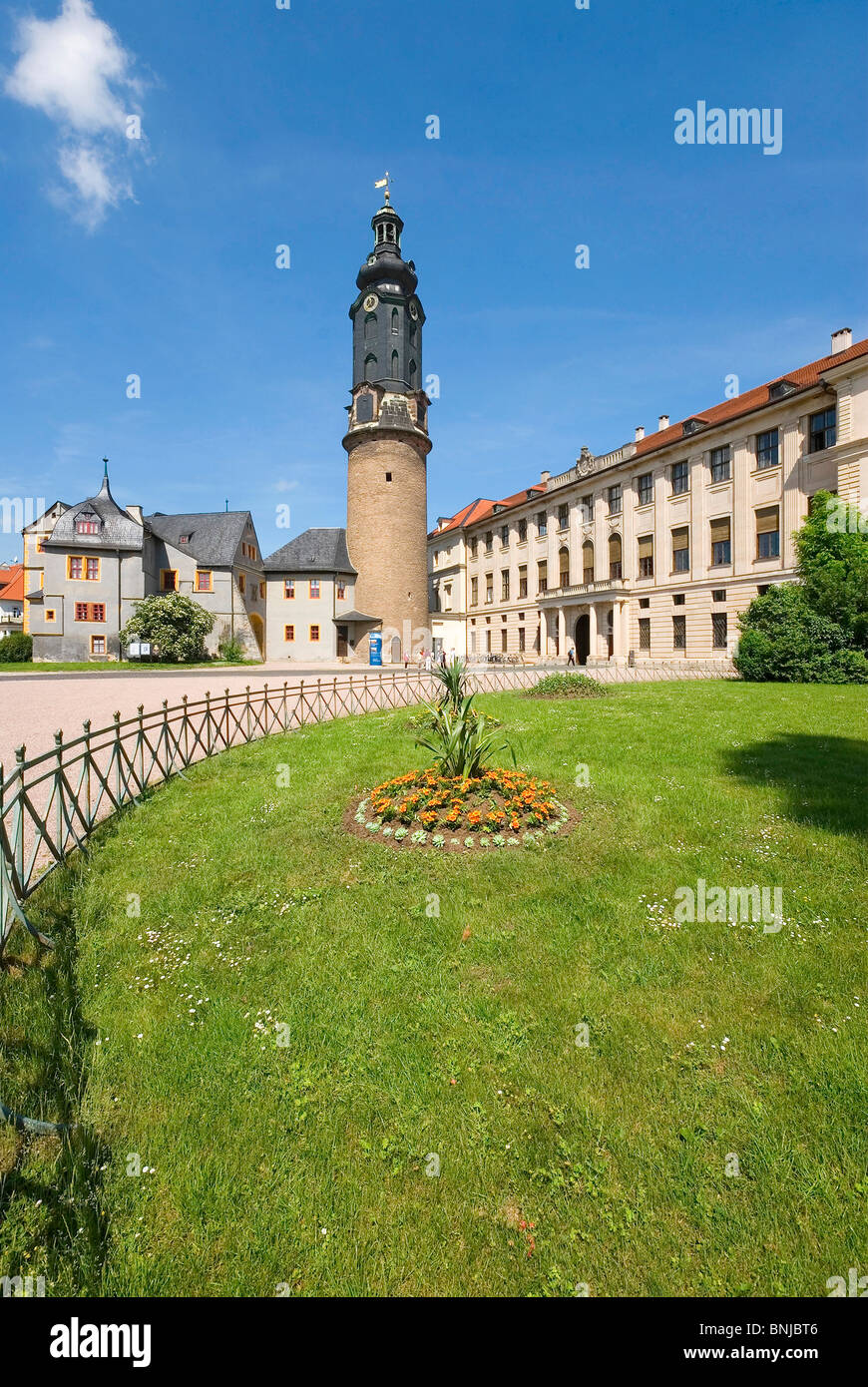 Germany Thuringia Weimar residence castle Residenzschloss town castle ...