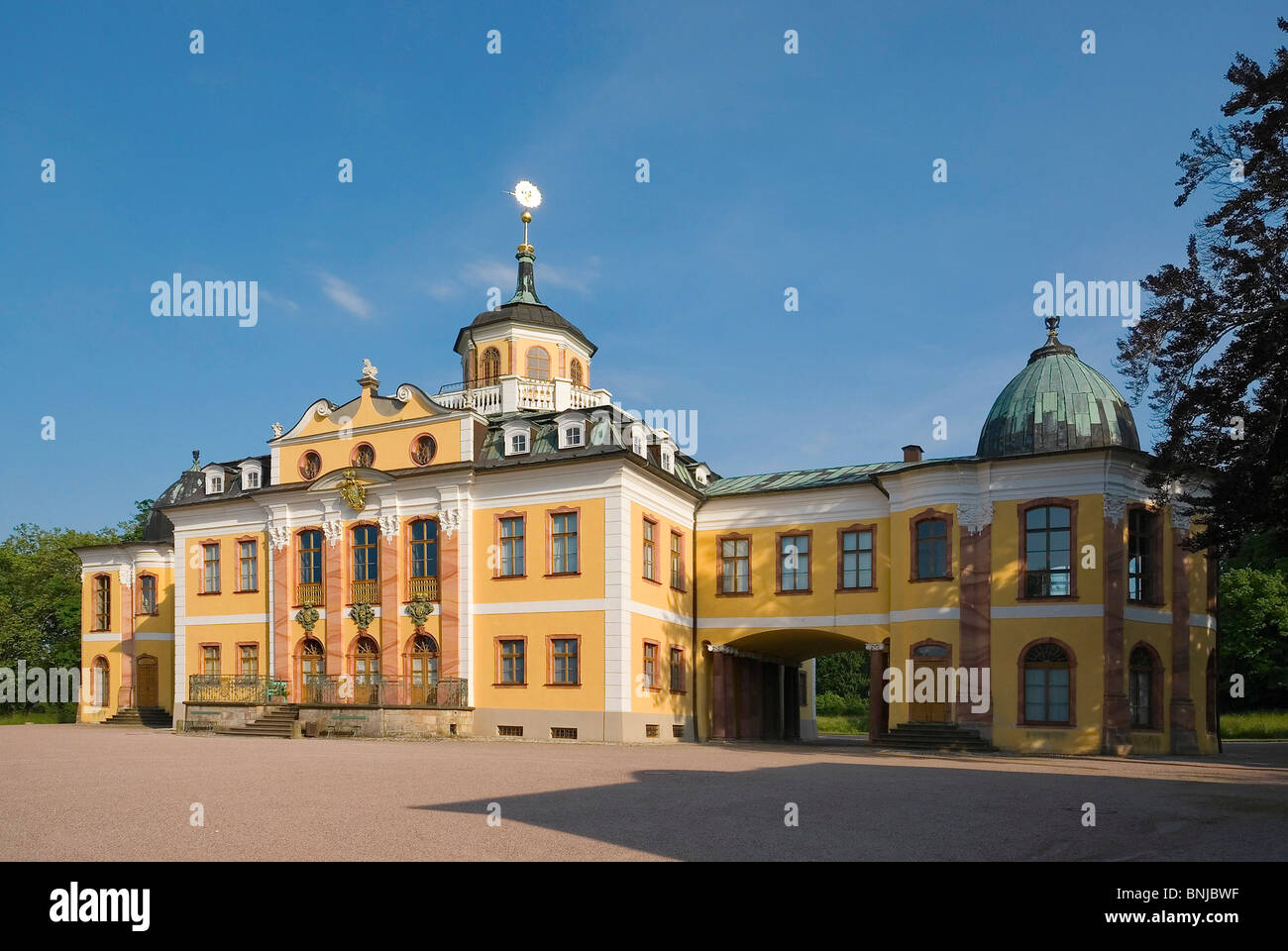 Germany Thuringia Weimar UNESCO world cultural heritage baroque castle ...