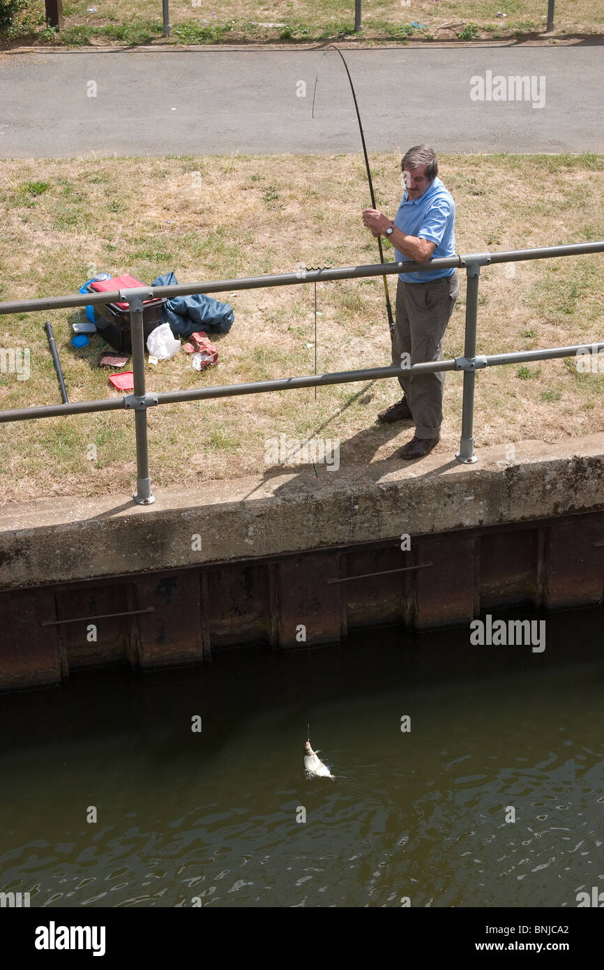 Old standing fisherman hi-res stock photography and images - Alamy
