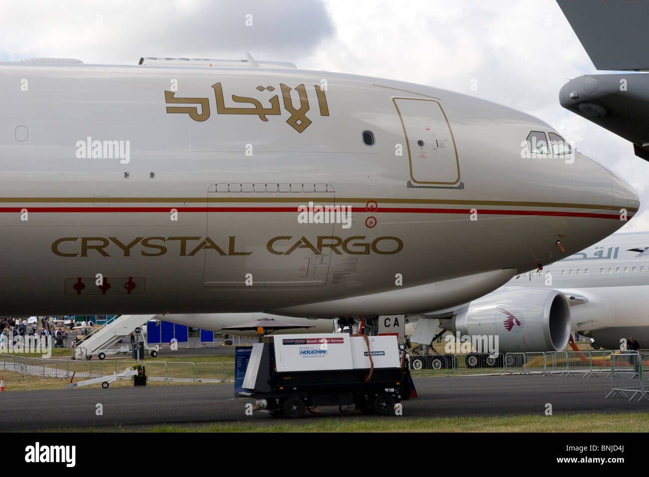 Etihad Airbus A330 Freighter Aircraft at Farnborough International Air ...