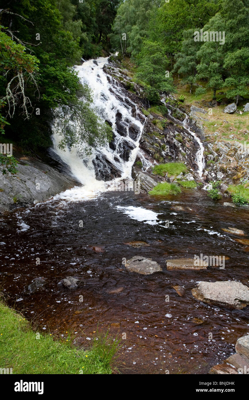 Highlands waterfall water fall mountain hi-res stock photography and ...
