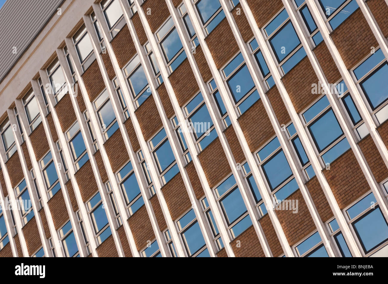 Windows on an office block in the Uk Stock Photo - Alamy