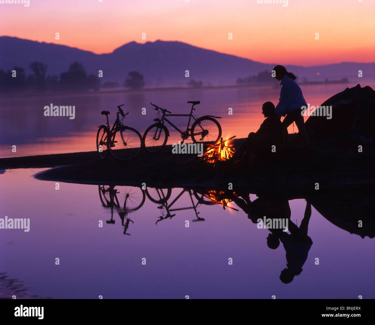 Bike Lake Constance Cycling bicycles dark Canton of St. Gallen night ...