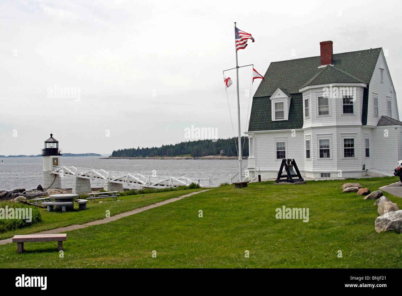 Marshall point lighthouse hi-res stock photography and images - Alamy