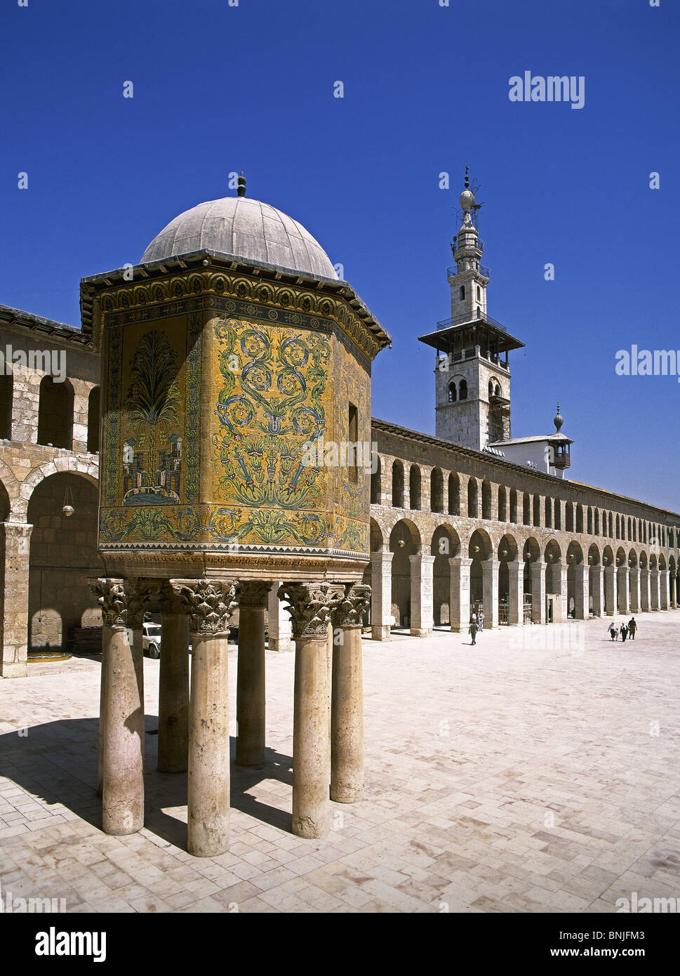 Syria February 2006 Damascus city Umayyad Mosque UNESCO World heritage ...