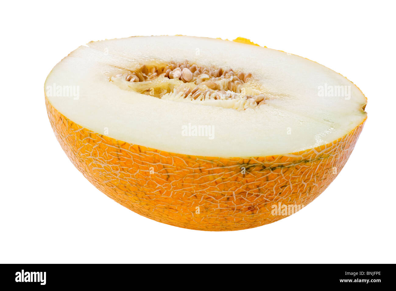 object on white - food melon close up Stock Photo - Alamy