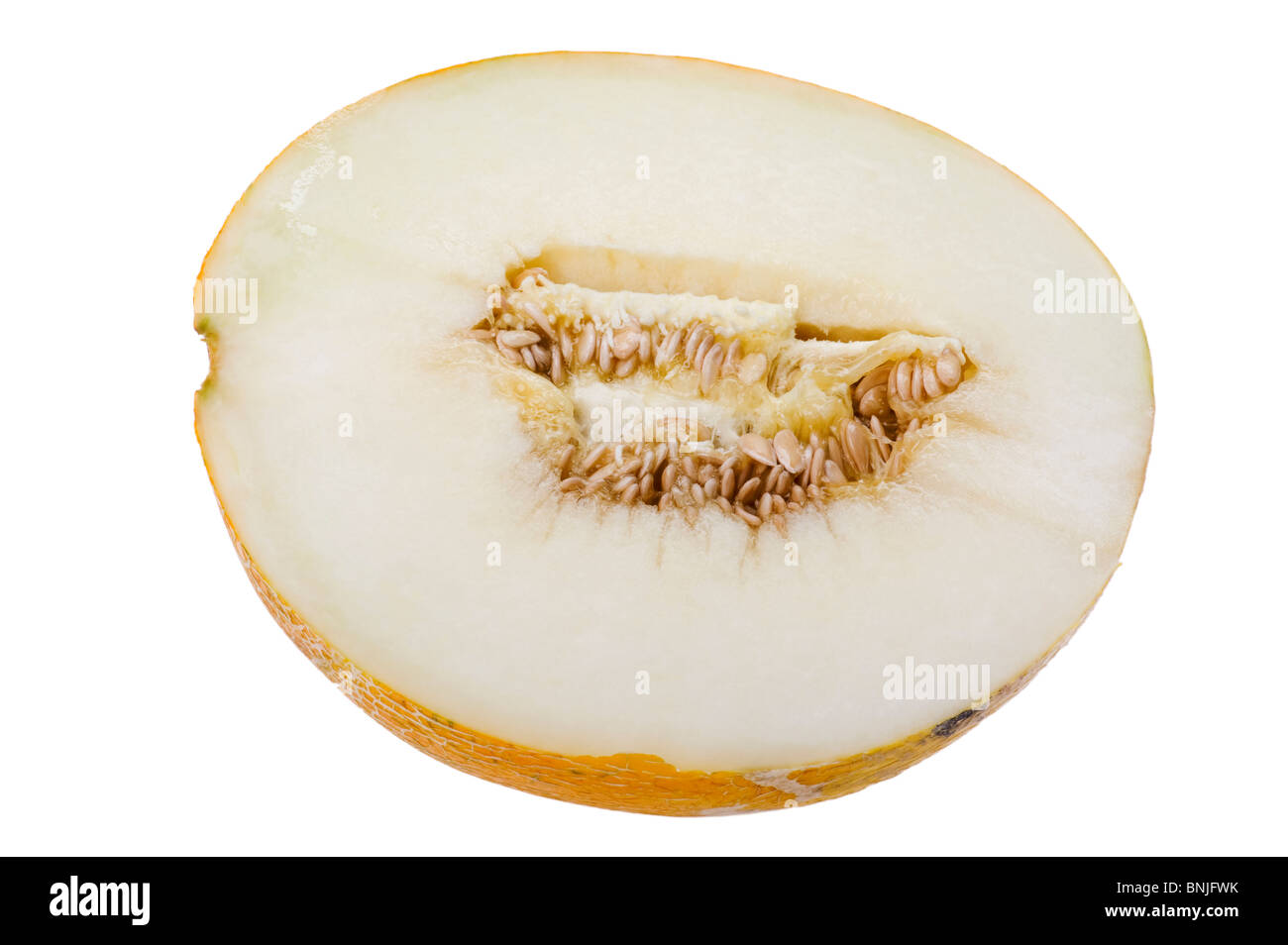 object on white - food melon close up Stock Photo - Alamy