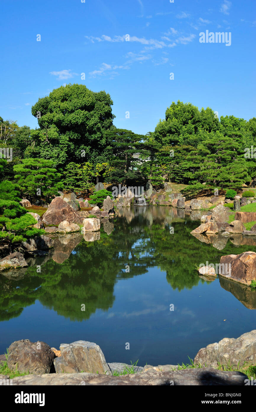 UNESCO architecture asia blue sky castle culture exterior honshu japan ...