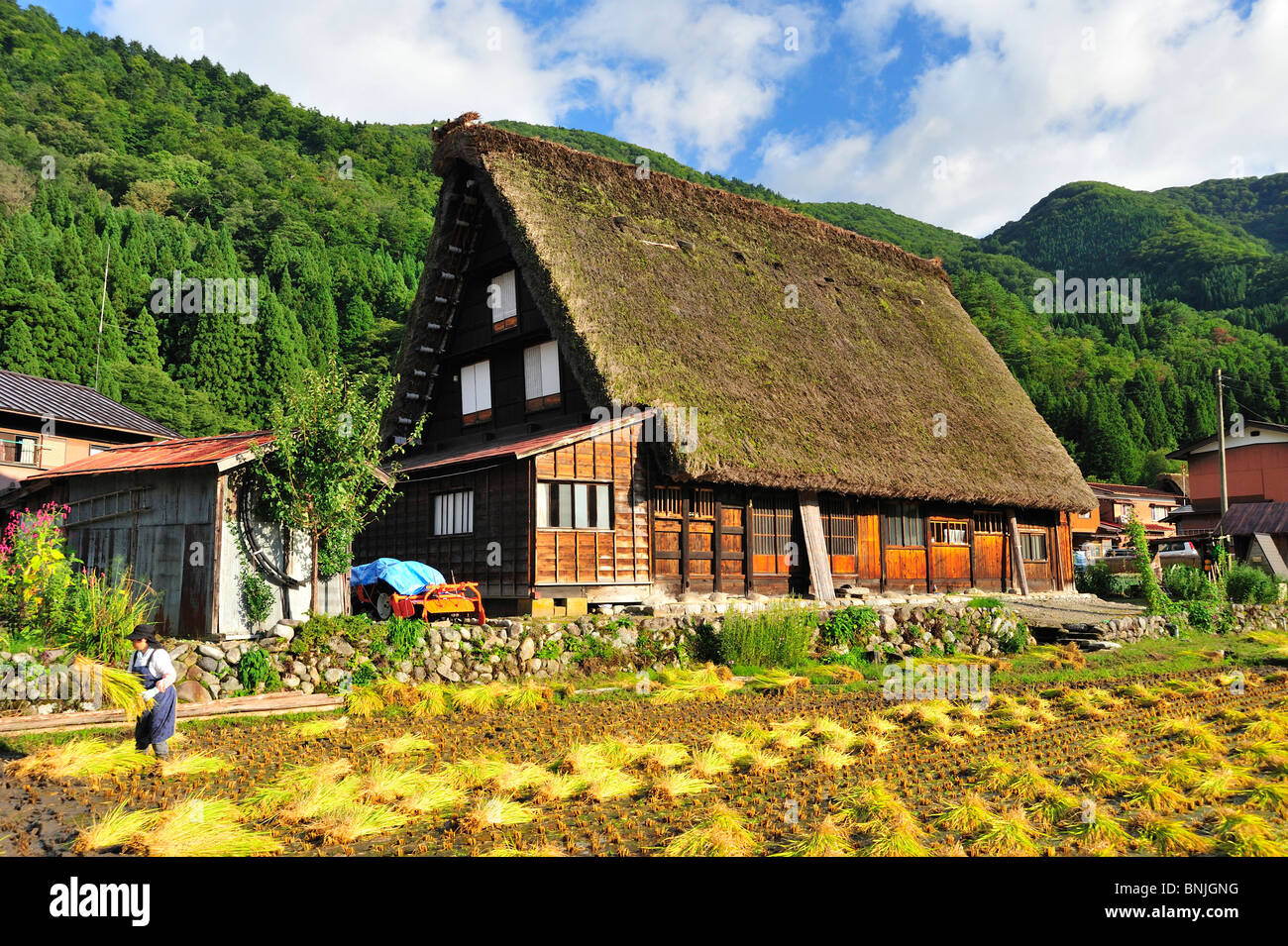 UNESCO agricultural agriculture architecture asia autumn countryside ...