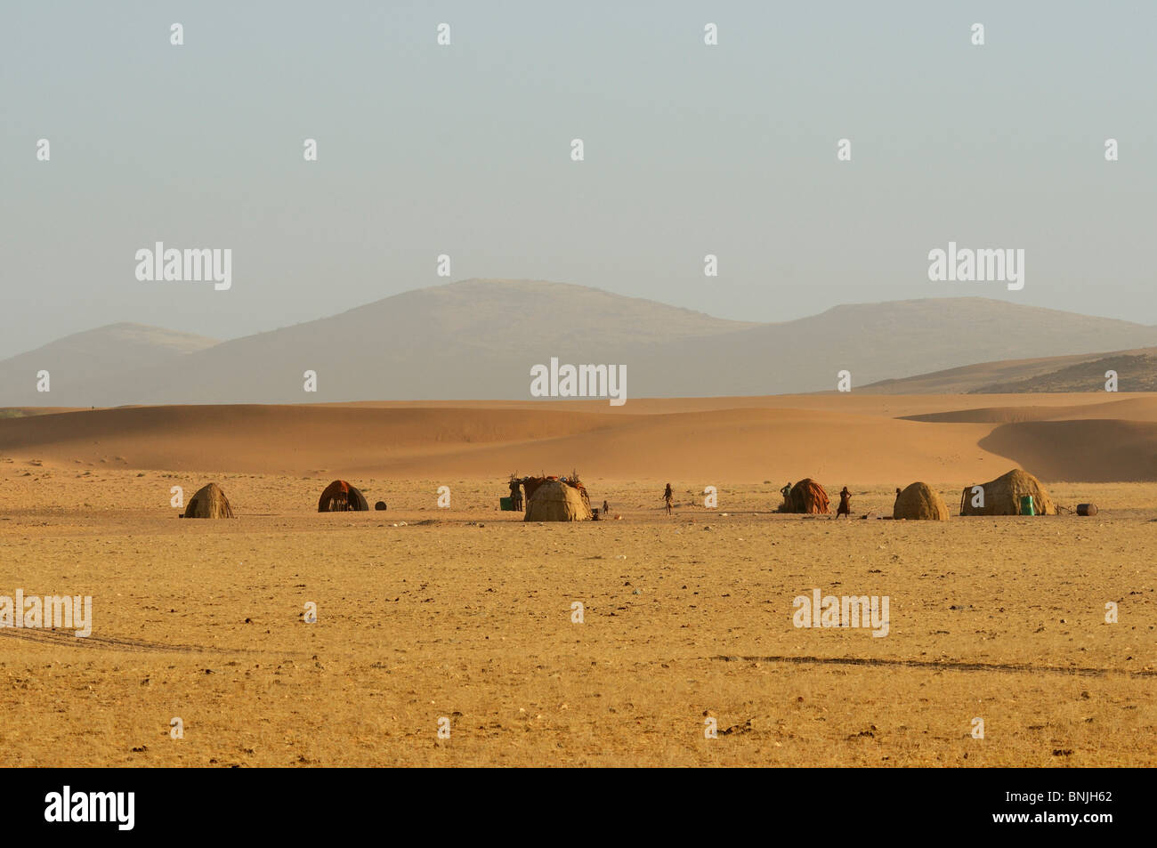 Himba people local locals natives native Kaokoland Kunene Region ...