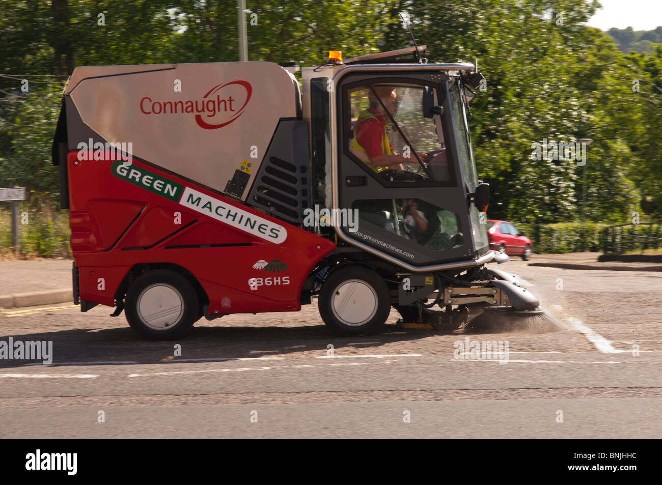 Road sweeper vehicle vehicles hi-res stock photography and images - Alamy