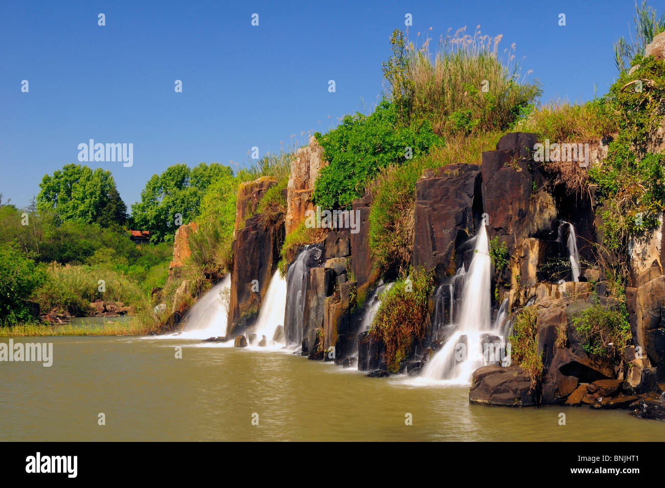 Albert Falls near Pietermaritzburg Kwazulu Natal South Africa nature ...