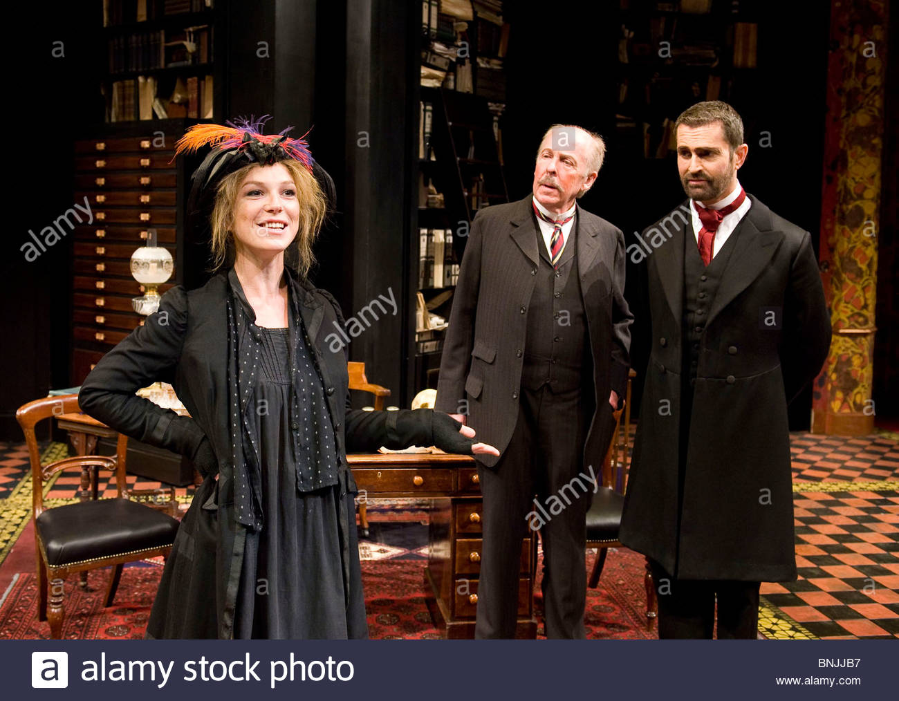 Professor Henry Higgins Eliza Doolittle High Resolution Stock ...