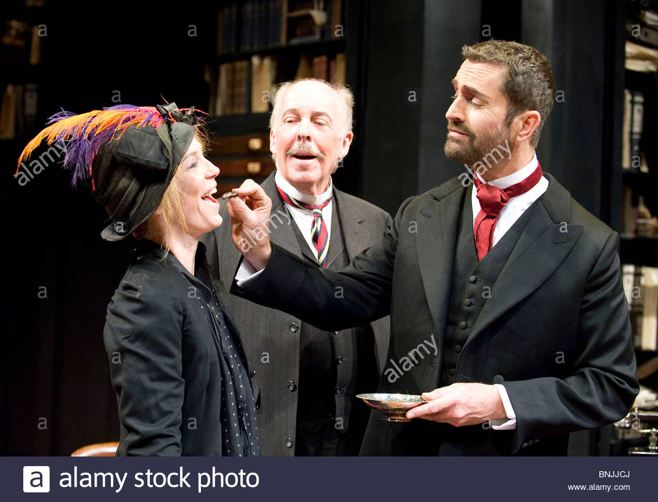 Professor Henry Higgins Eliza Doolittle High Resolution Stock ...