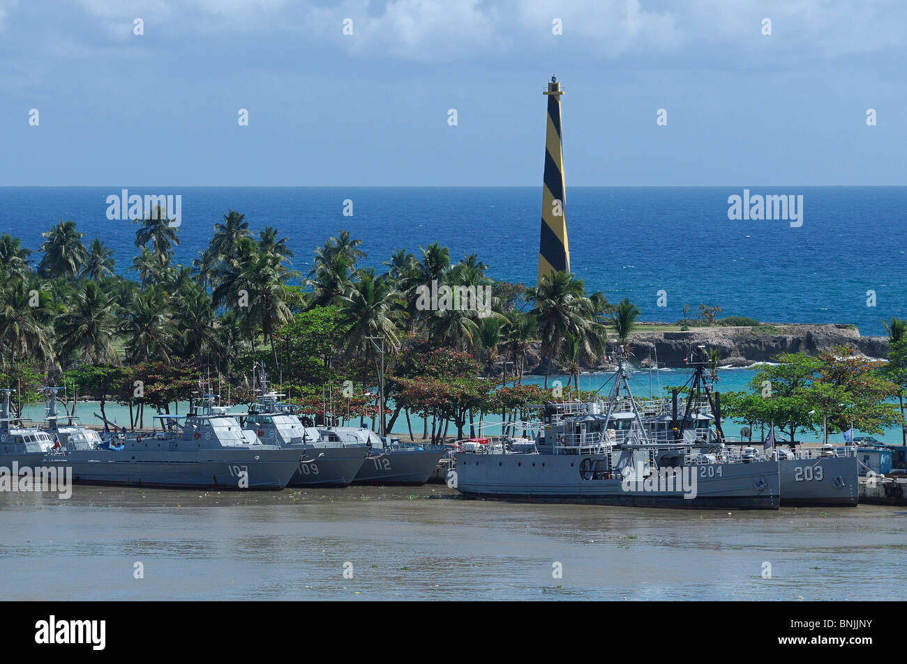 Rio Ozama view panorama Ozama Fortress Fort Zona Colonial Santo Domingo ...