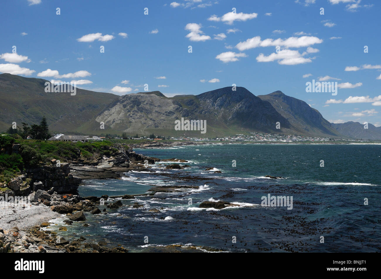 South Africa at Hermanus Western Cape landscape mountains mountain ...