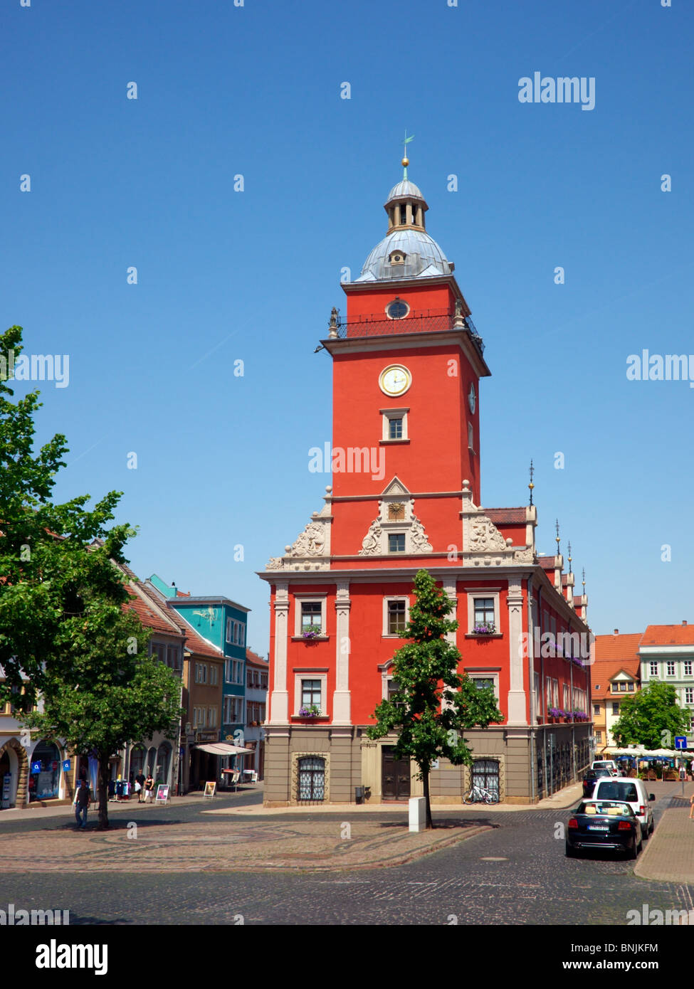 Gotha, historic city hall Stock Photo - Alamy