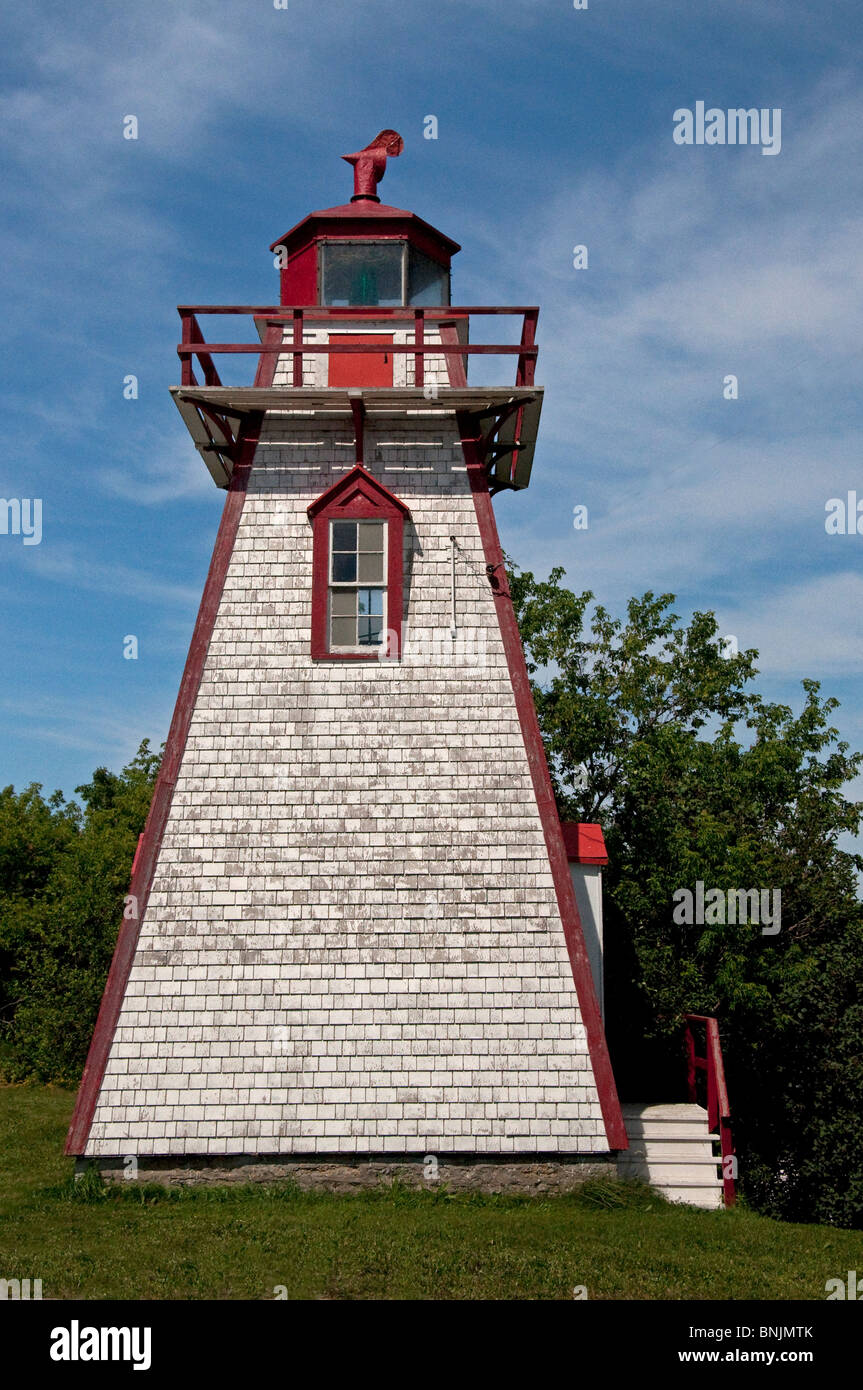 A view of the light house in Manitowaning Stock Photo - Alamy
