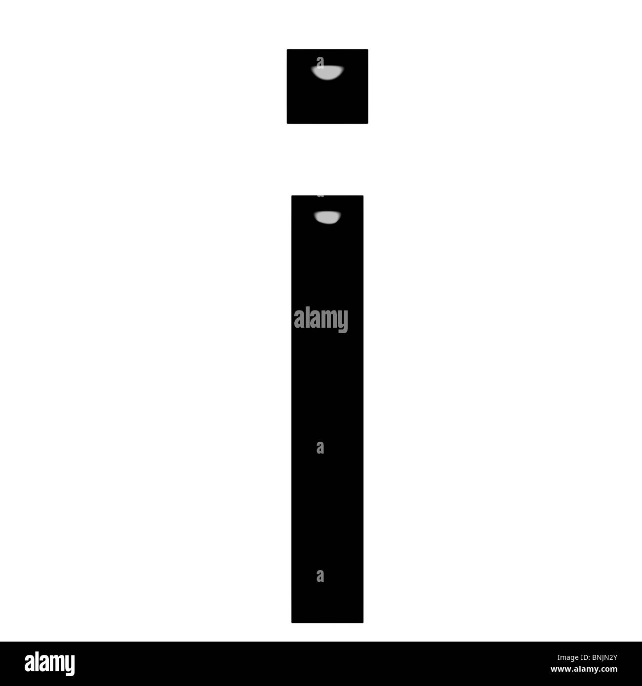 Letter i design Black and White Stock Photos & Images - Alamy