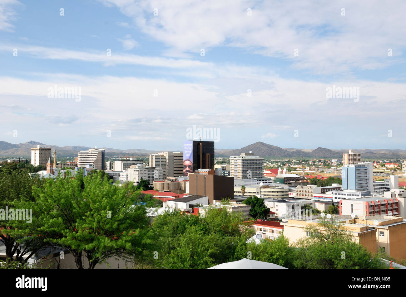 Windhoek Khomas Region Namibia Africa Travel town Stock Photo - Alamy