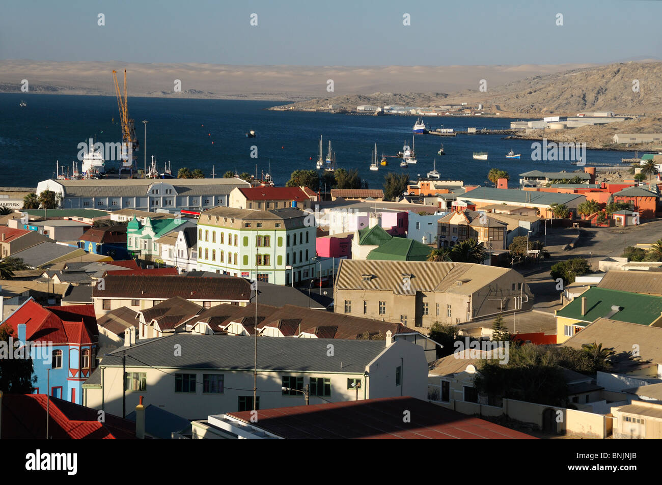 view Luderitz Karas Region Namibia Africa town Nature Stock Photo - Alamy