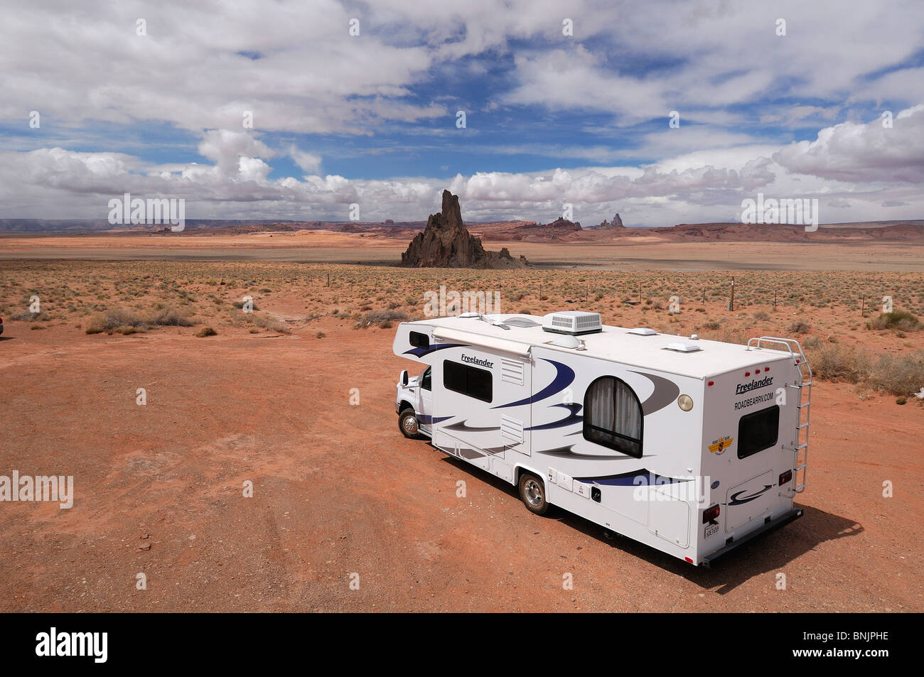 Roadbear RV Camper caravan car near Kayenta Navajo Indian Reservation ...