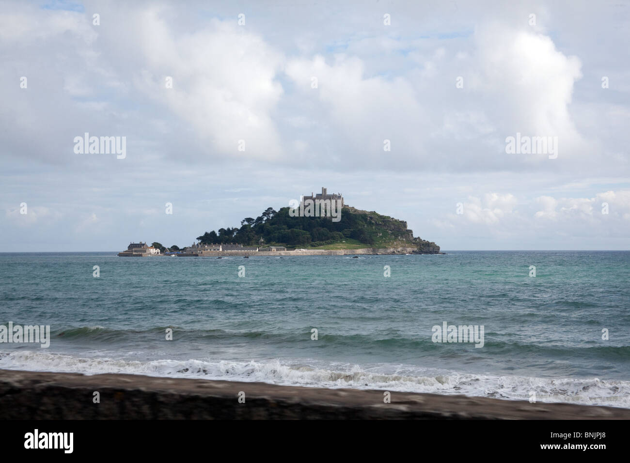 St Michael's Mount island castle, Penzance, Cornwall, England, United ...