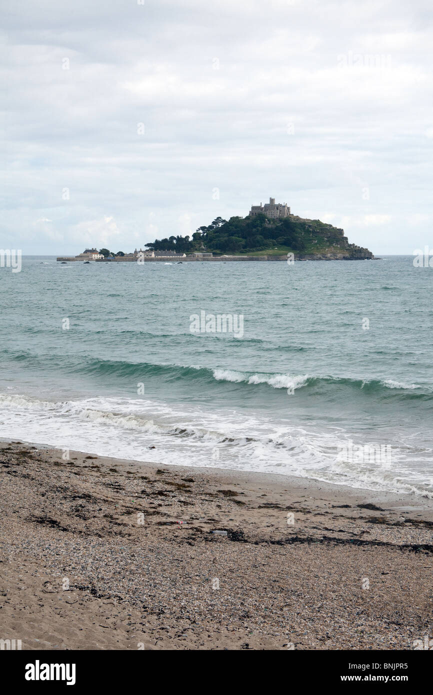 St Michael's Mount island castle, Penzance, Cornwall, England, United ...