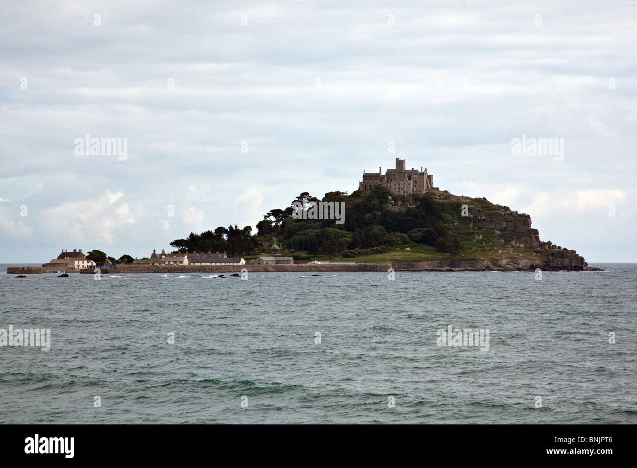 St Michael's Mount island castle, Penzance, Cornwall, England, United ...