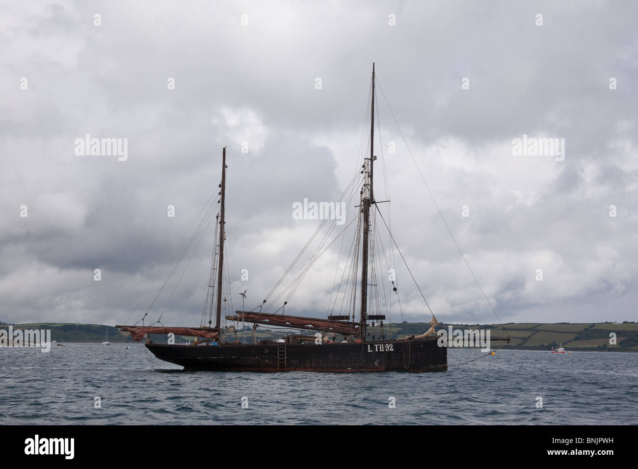 Ship river fal cornwall hi-res stock photography and images - Alamy