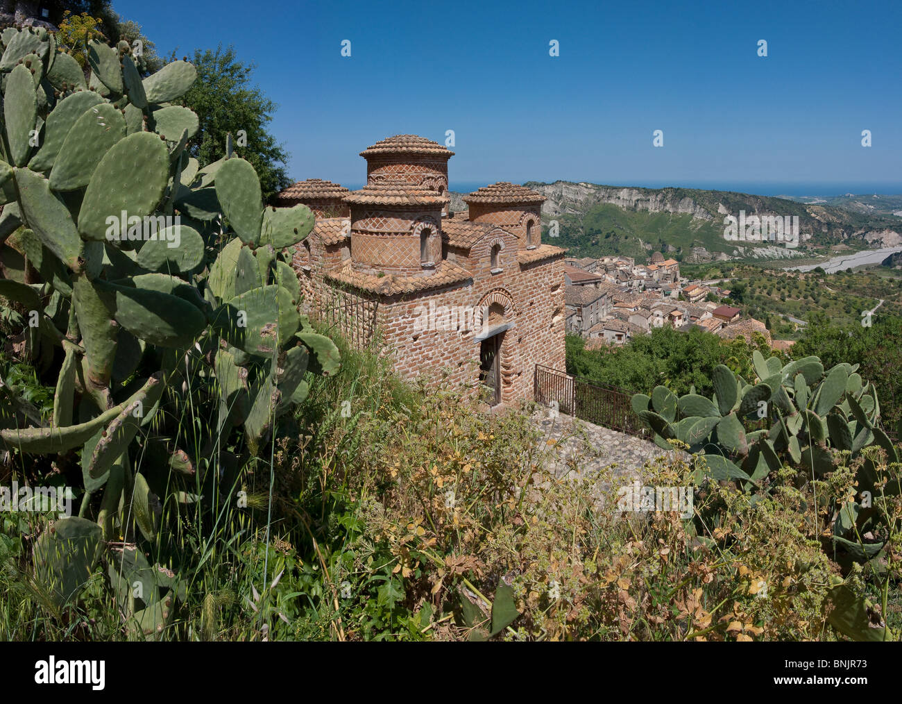 La Cattolica Stilo Calabria Mediterranean Italy village building ...