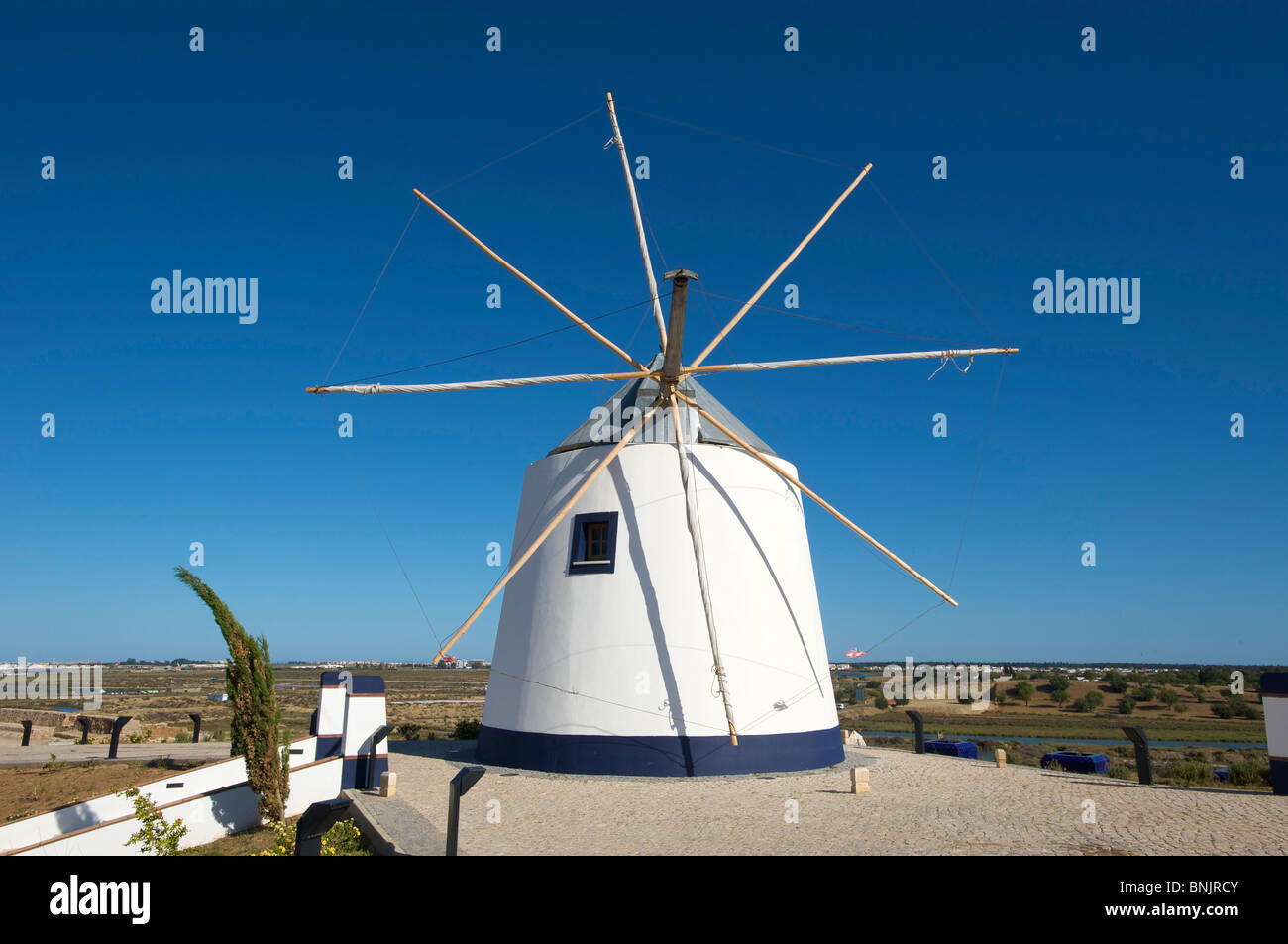 Algarve Portugal windmill windmills buildings constructions ...
