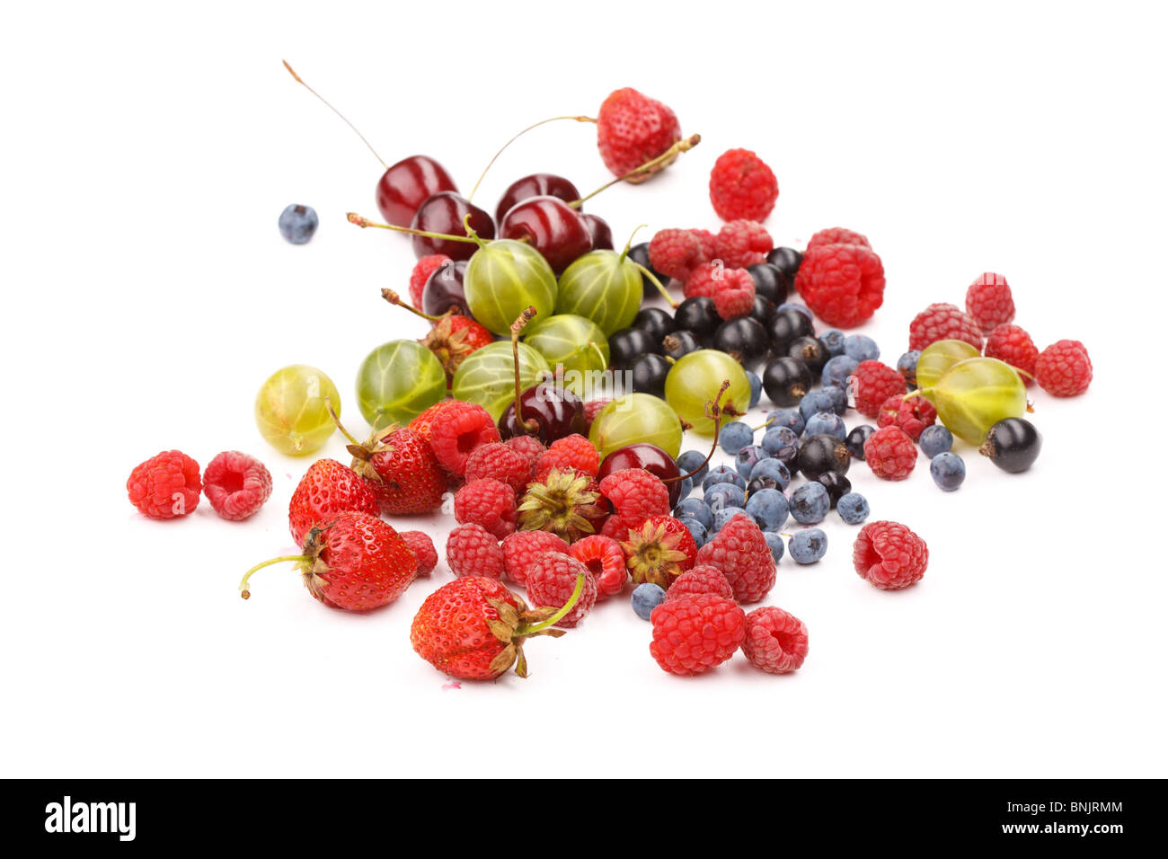 different kinds of berries Stock Photo - Alamy