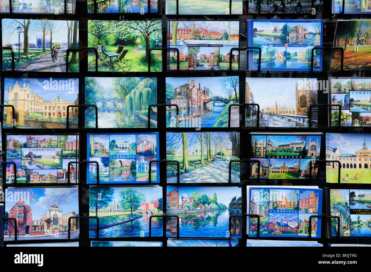 Cambridge postcards hi-res stock photography and images - Alamy