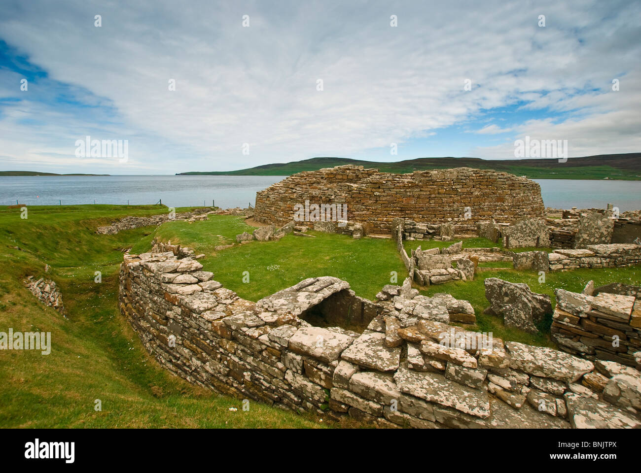 The Broch of Gurness, Orkney, Scotland Stock Photo - Alamy