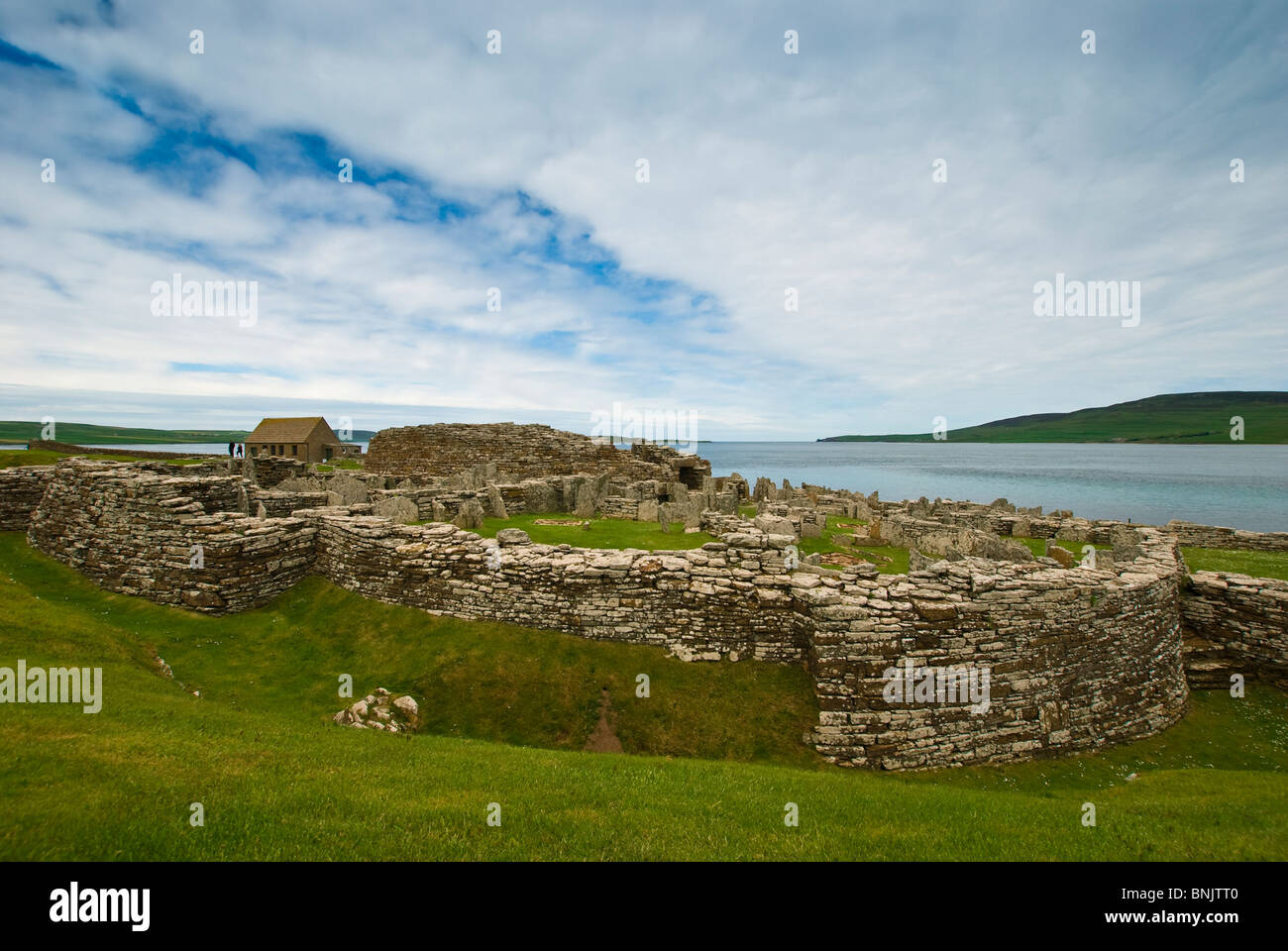 The Broch of Gurness, Orkney, Scotland Stock Photo - Alamy