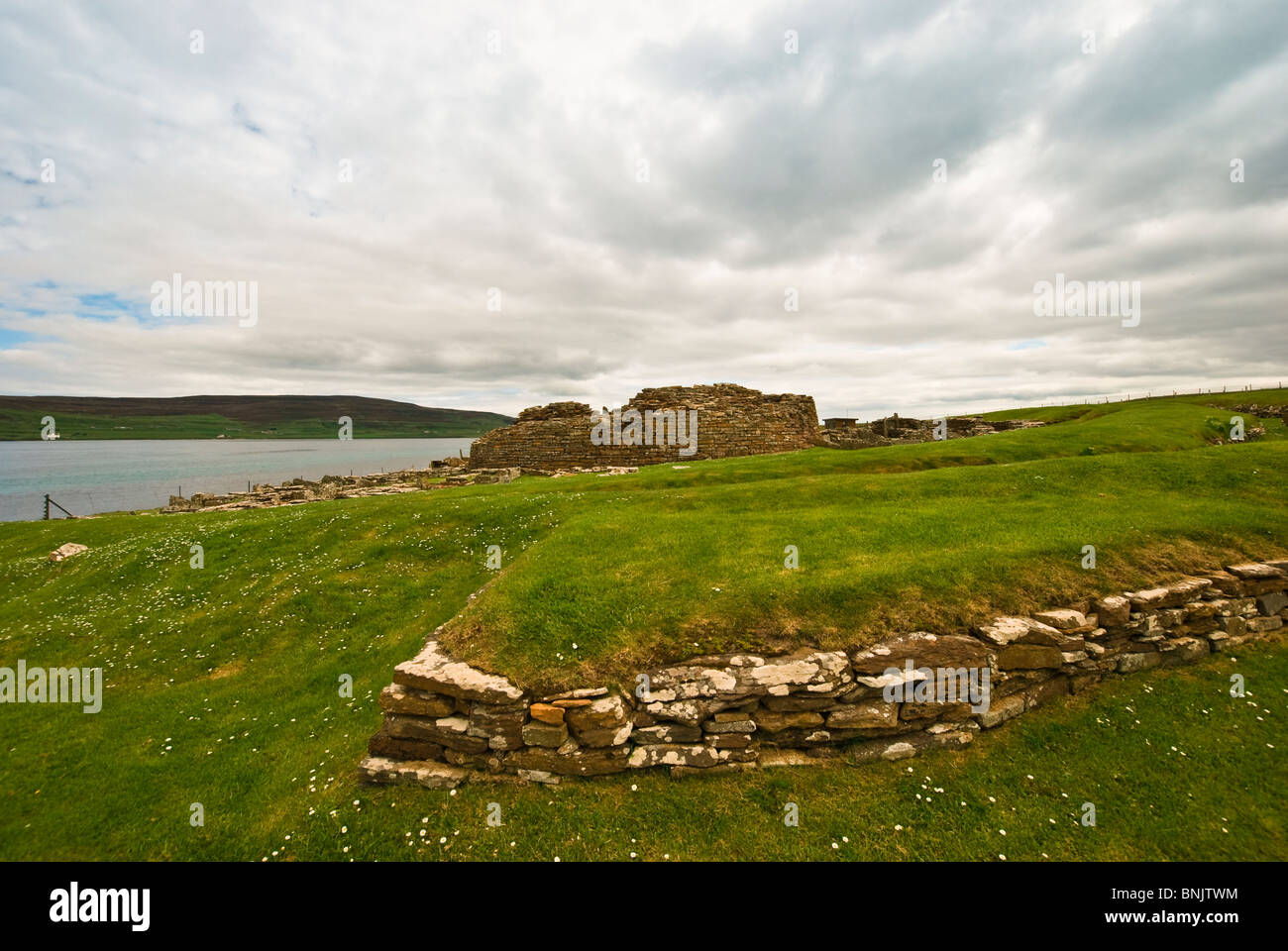 The Broch of Gurness, Orkney, Scotland Stock Photo - Alamy