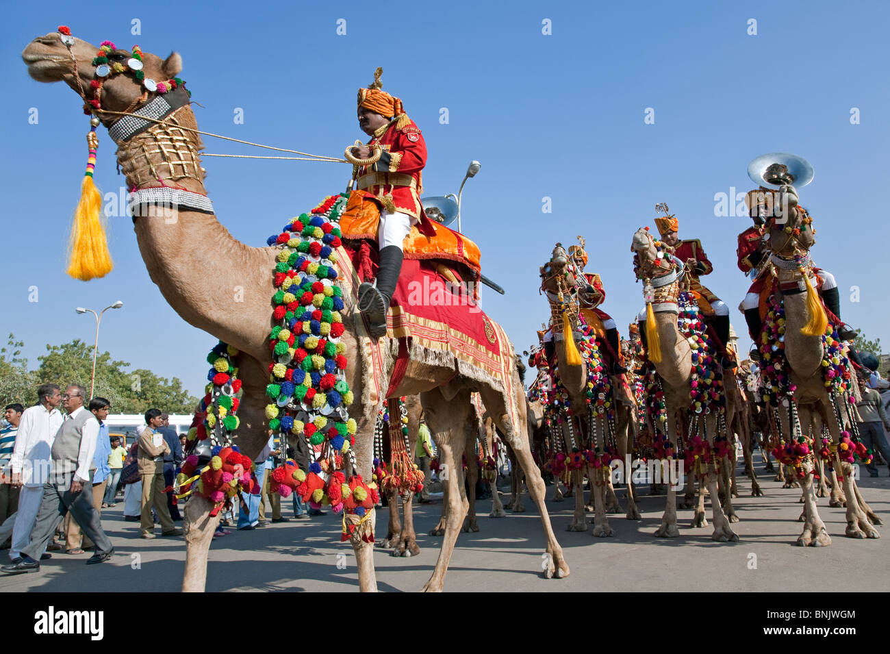 Soldiers with camels india hi-res stock photography and images - Alamy