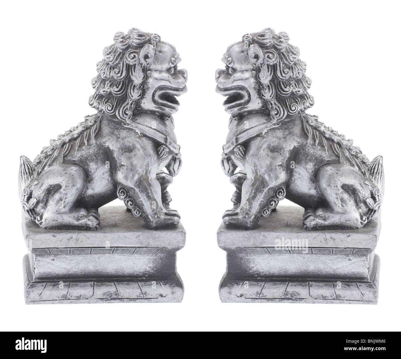 Fu Dog Figurines Stock Photo - Alamy