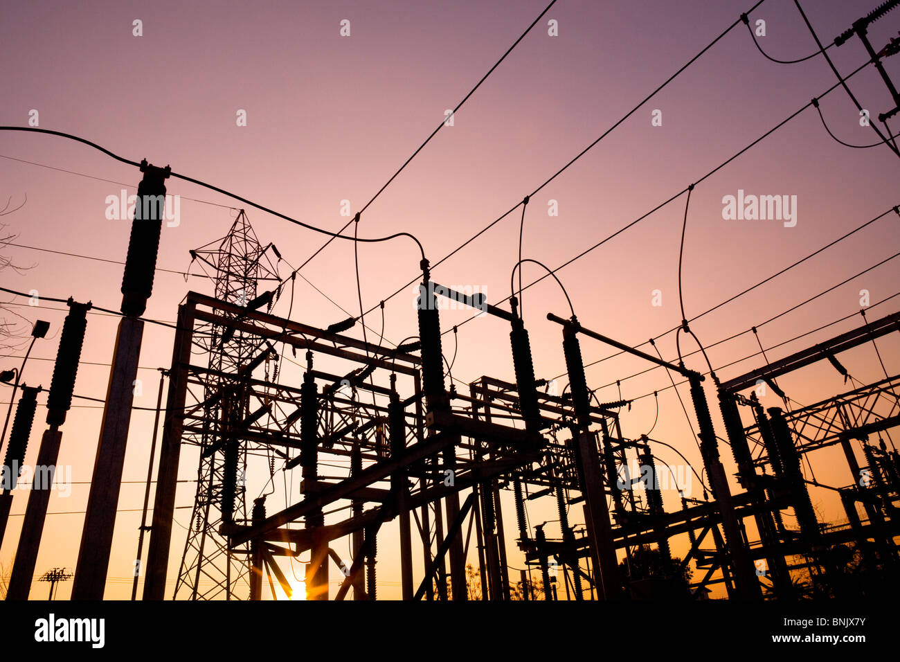 Transmission lines chile hi-res stock photography and images - Alamy