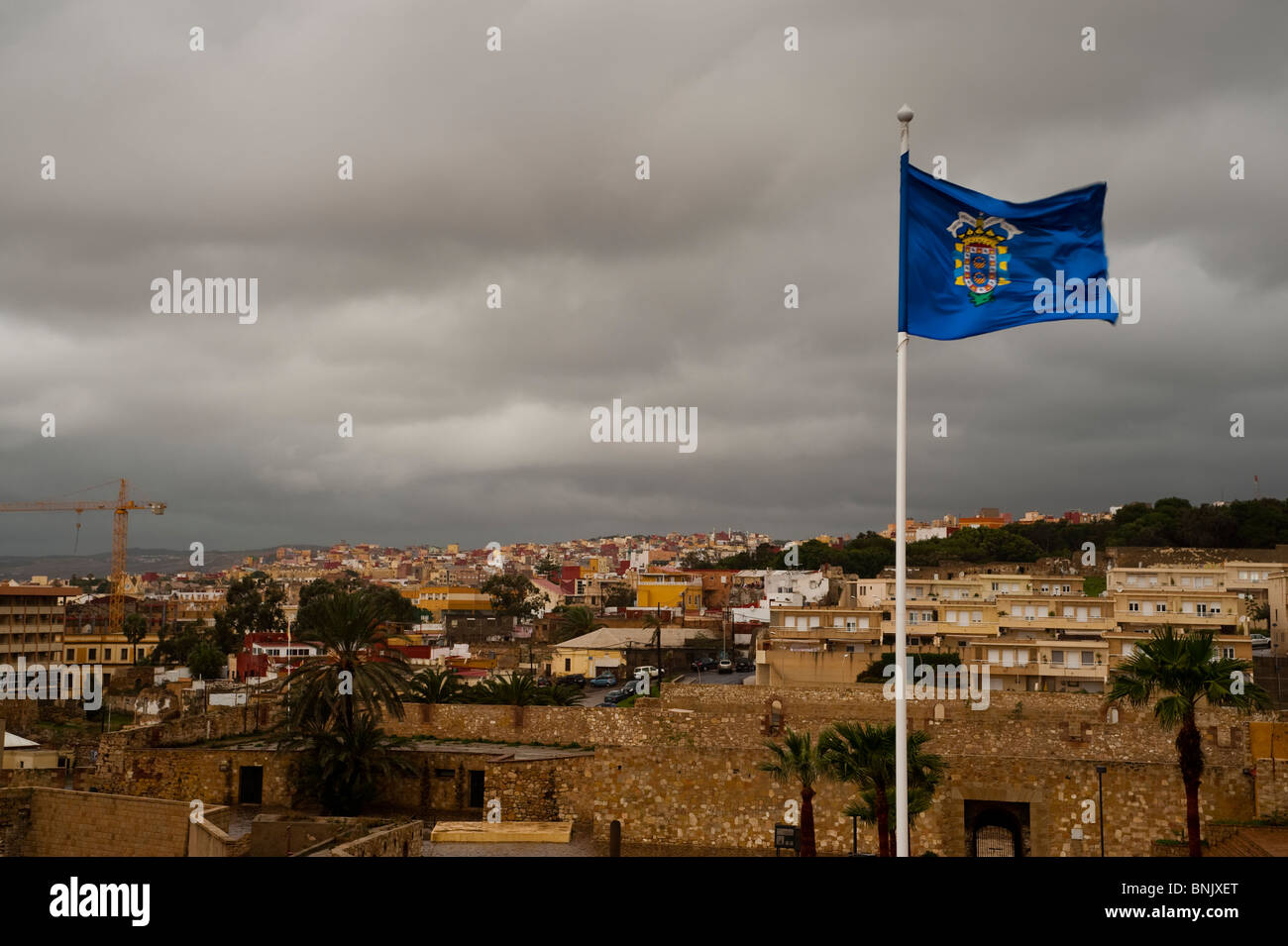 Morocco spain flag hi-res stock photography and images - Alamy