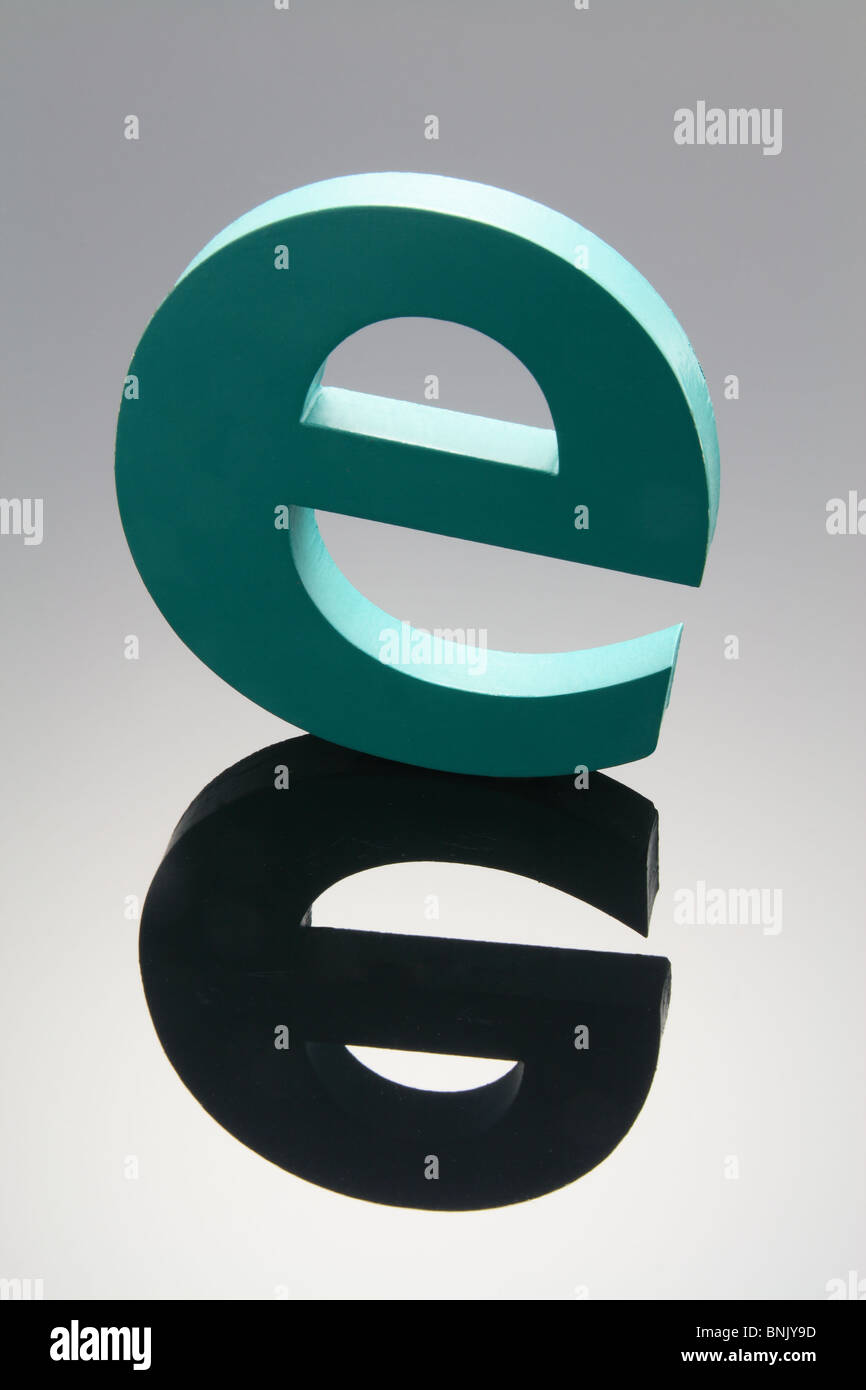 Alphabet e hi-res stock photography and images - Alamy