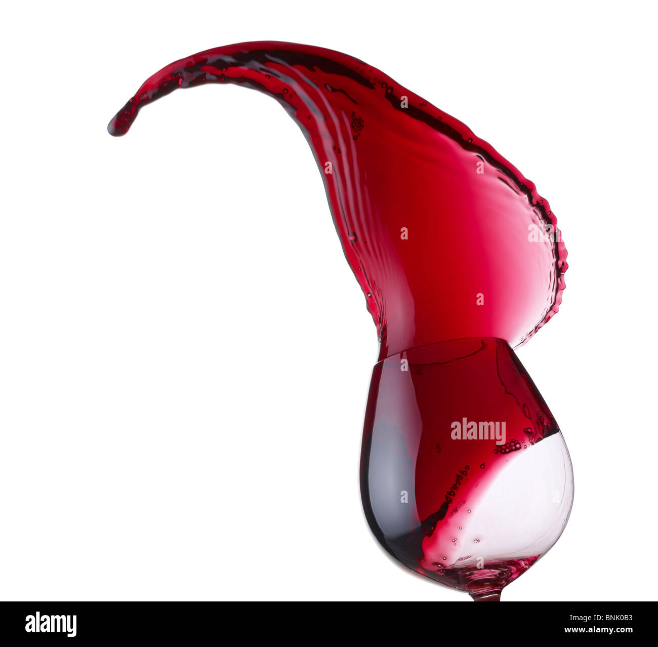 Red liquid splashing out hi-res stock photography and images - Alamy