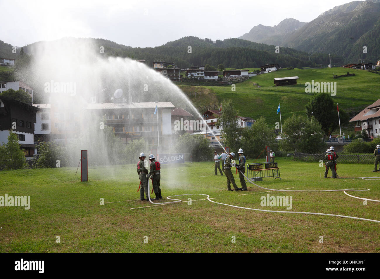 Competition among teams from the regional fire brigades and ...